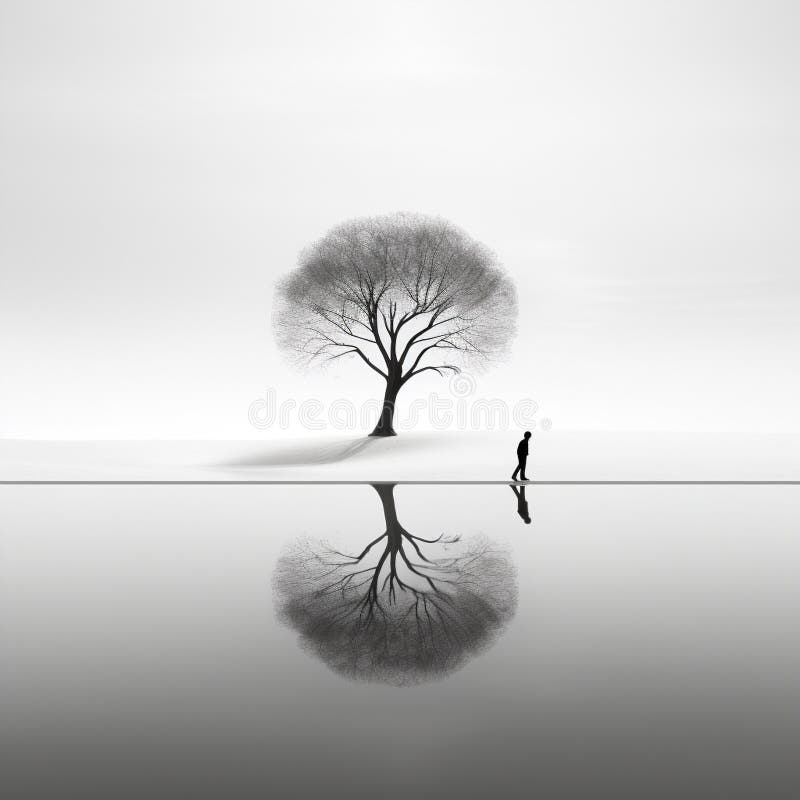 Lonely Whispers stock image. Image of minimalist, imagination - 291662591