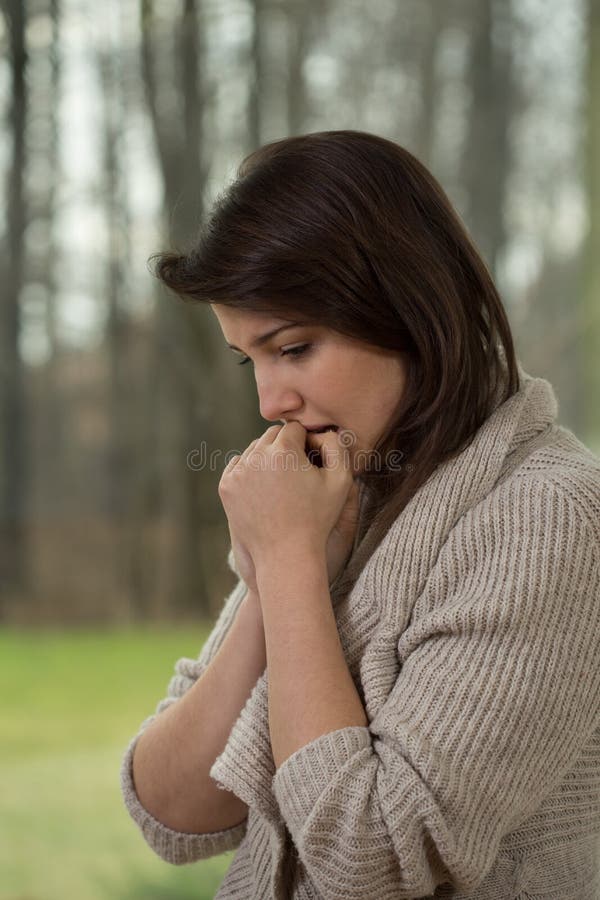 Lonely woman stock photo. Image of psychiatrist, care - 52079496