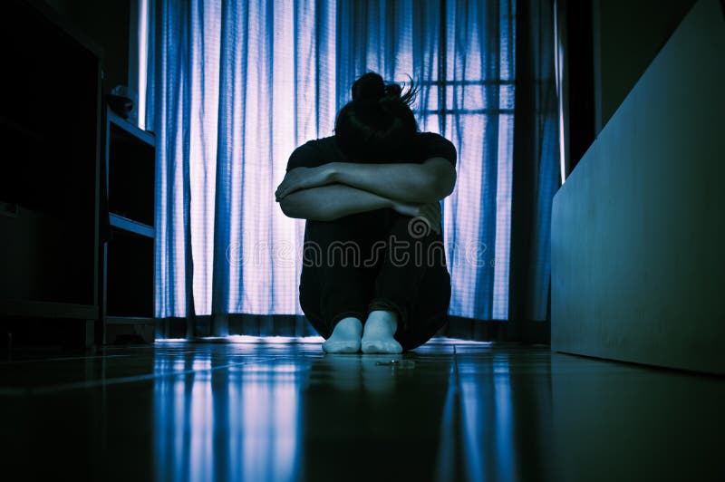 Lonely stock photo. Image of girlfriend, loneliness - 135397164