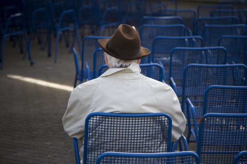 Lonesliness in old age stock photo. Image of serene, human - 30453122