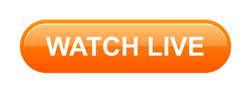 Watch live button stock vector. Illustration of livestream - 156485687