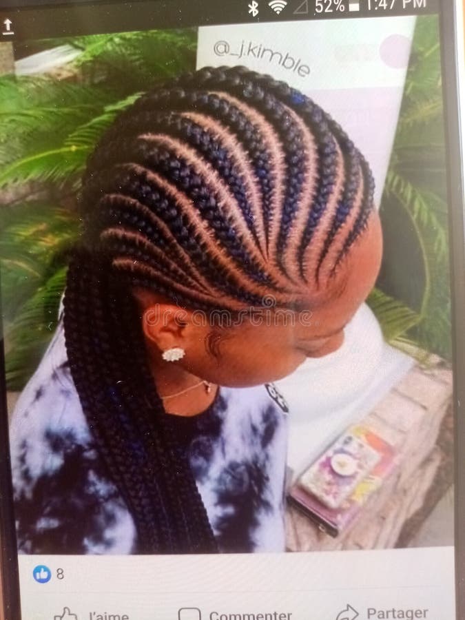 Long Artificial Braid stock image. Image of flower, hairstyle - 197066537