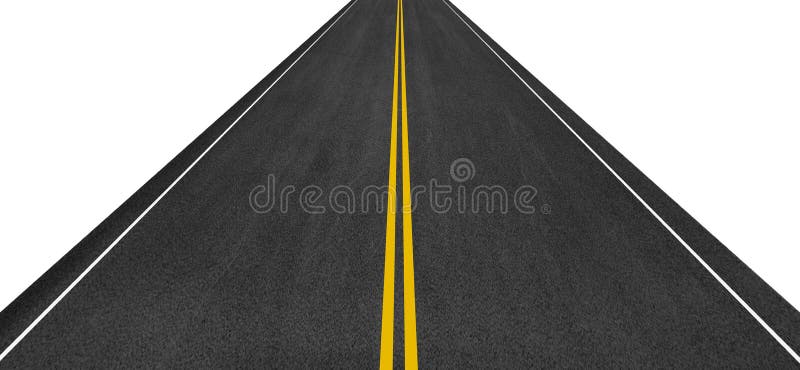 Long Asphalt Road. Empty Highway Texture Background Stock Illustration ...