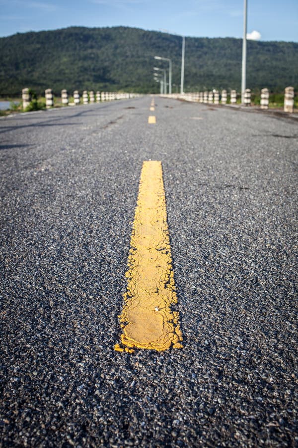 Long asphalt road stock image. Image of travel, freeway - 62638117