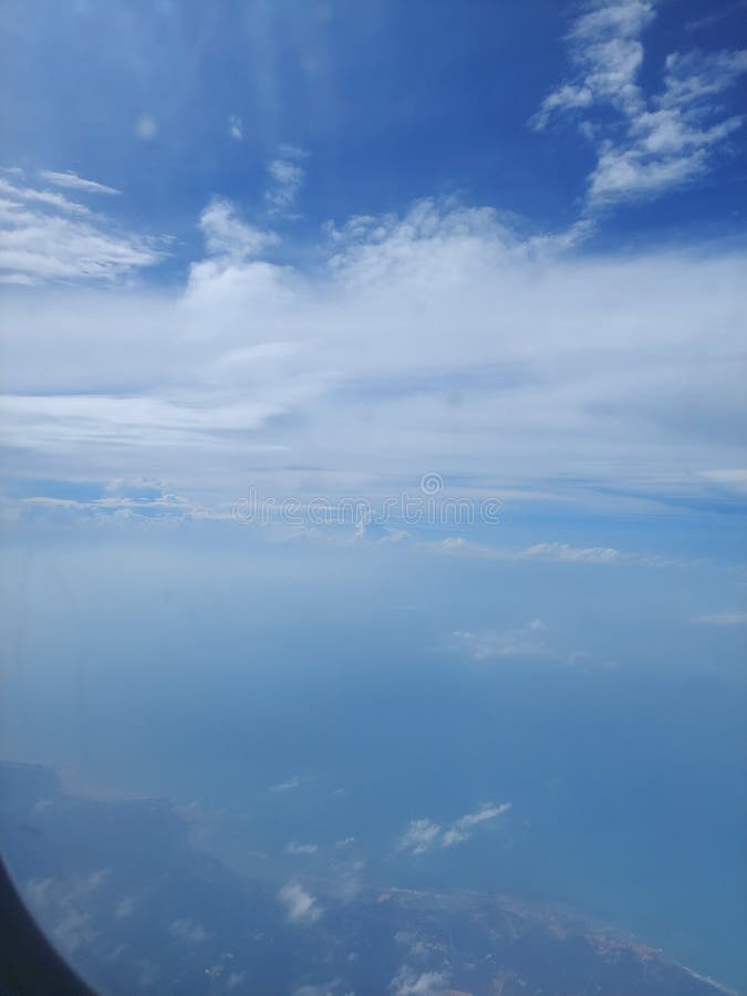 Long-awaited Journey Above the Clouds Stock Image - Image of trip, long ...