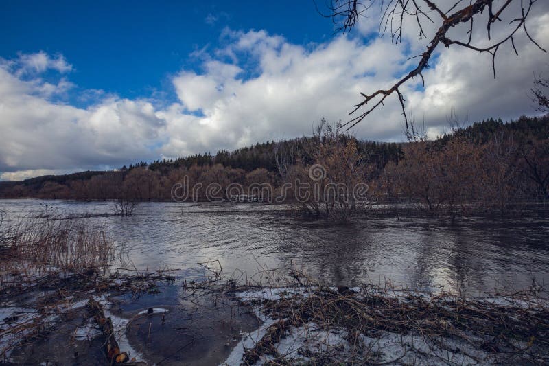 The Long-awaited Spring in the Countryside Stock Photo - Image of ...