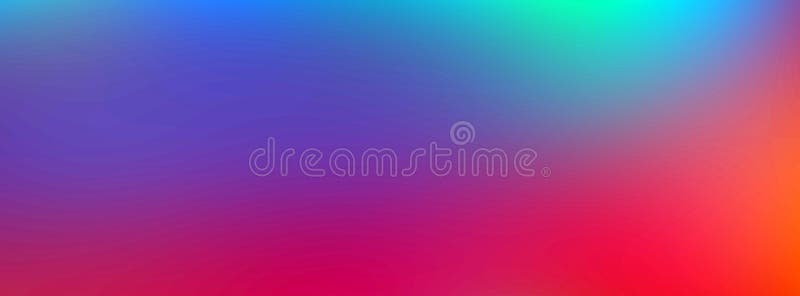Long Banner. Bright Gradient Background - Crimson and Orange Color ...