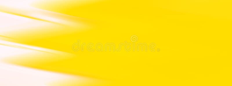 Long Banner. Gradient White Yellow Background, Copy Space. Stock Photo ...