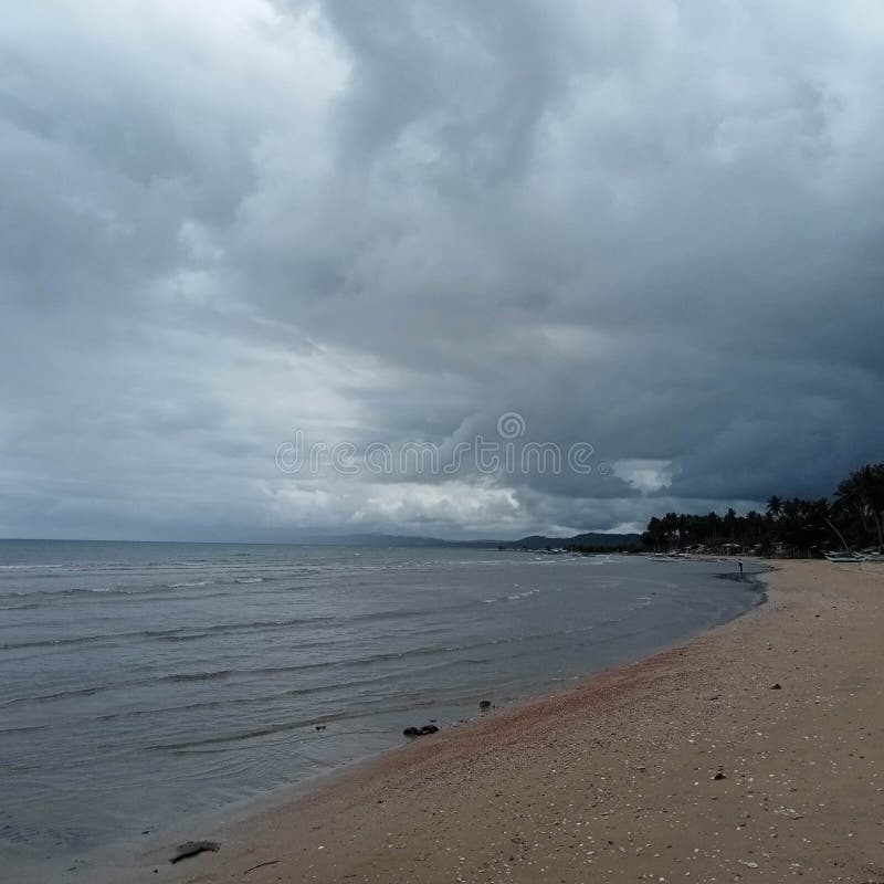 Long bay walk stock image. Image of sand, long, cape - 287205123