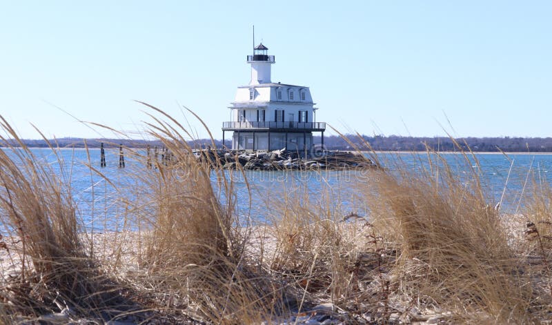 Long Beach Bar Bug Lighthouse 12 Stock Photo - Image of lighthouse ...