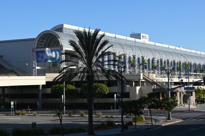 LONG BEACH, CALIFORNIA - 24 OCT 2024: the Long Beach Convention Center ...