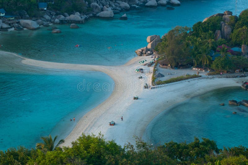 Long Beach Connect Three Island Stock Photo - Image of coast, ocean ...