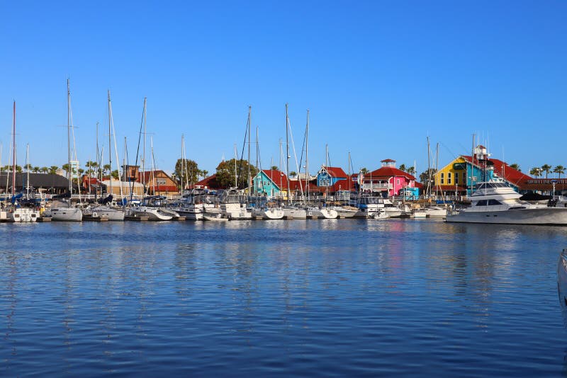 Long Beach SHORELINE VILLAGE - Long Beach, California Editorial Stock ...