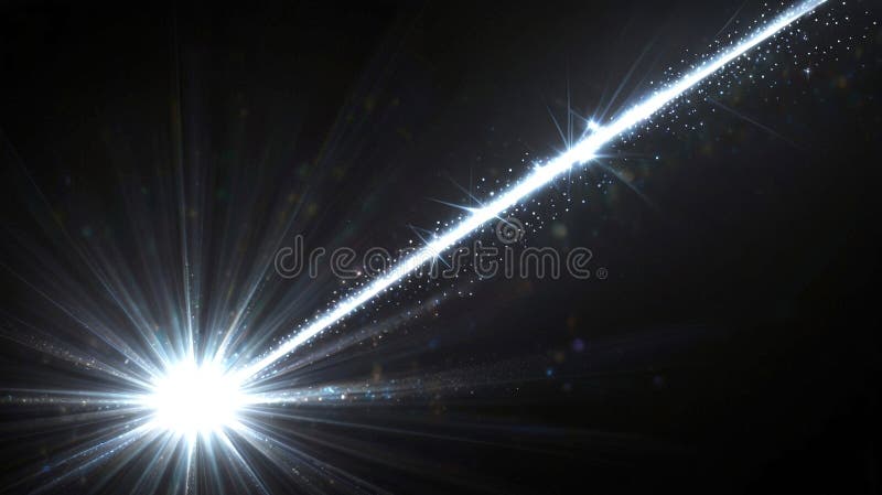 Long Beams of Light Slice through Darkness, Creating a Beautiful ...