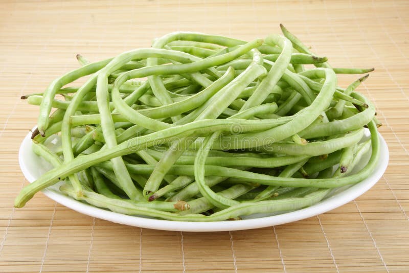 Long beans stock image. Image of harvest, fruits, gourmet - 42607809