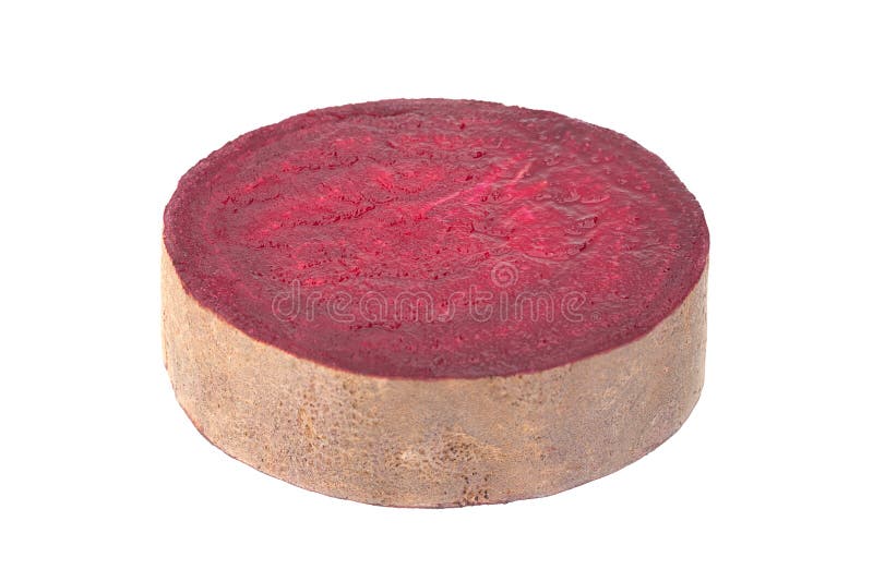 Long Beet Root Vegetable on White Stock Image - Image of plant, macro ...