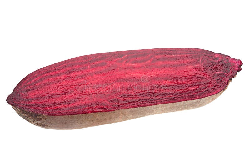 Long Beet Root Vegetable on White Stock Photo - Image of beets, roots ...