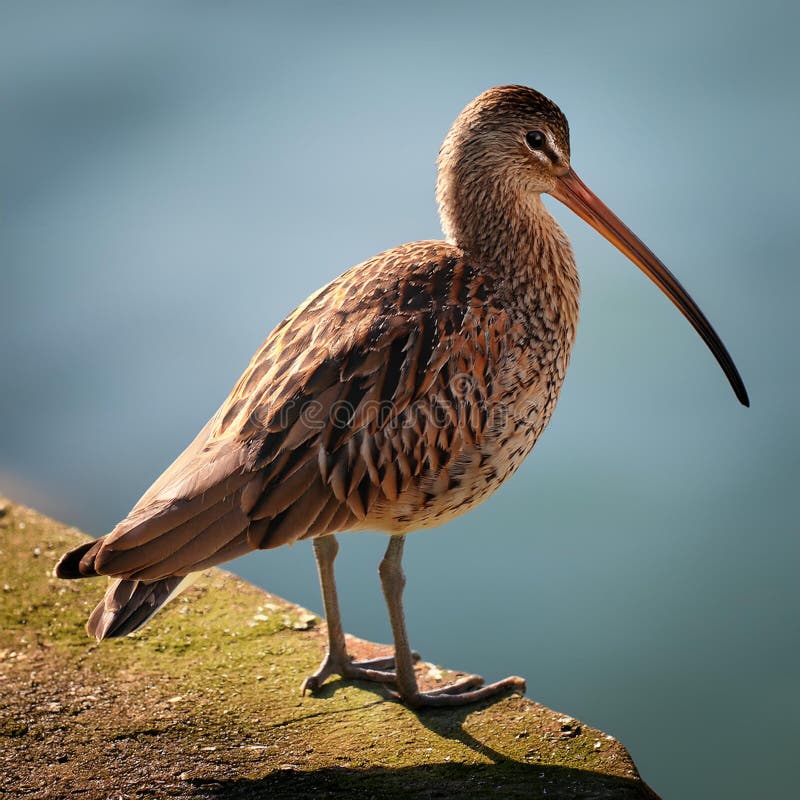 Long Billed Dowitcher, AI Generated Stock Illustration - Illustration ...