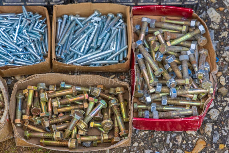 Long Bolts stock image. Image of autumn, 2021, fasteners - 233852909