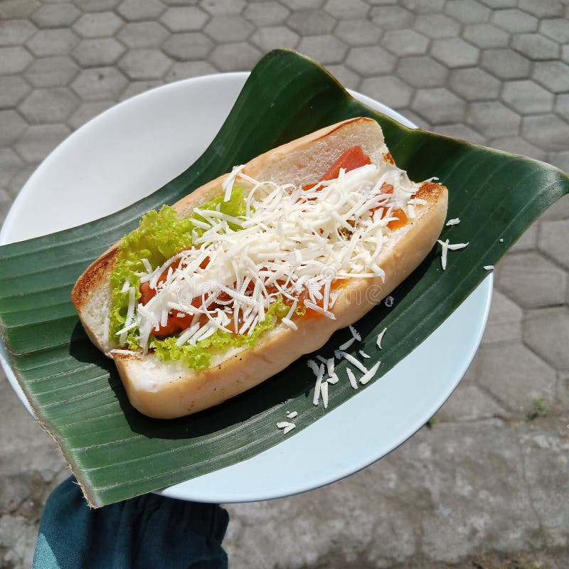 Long bread sosis stock photo. Image of lunch, meal, vegetable - 253785404