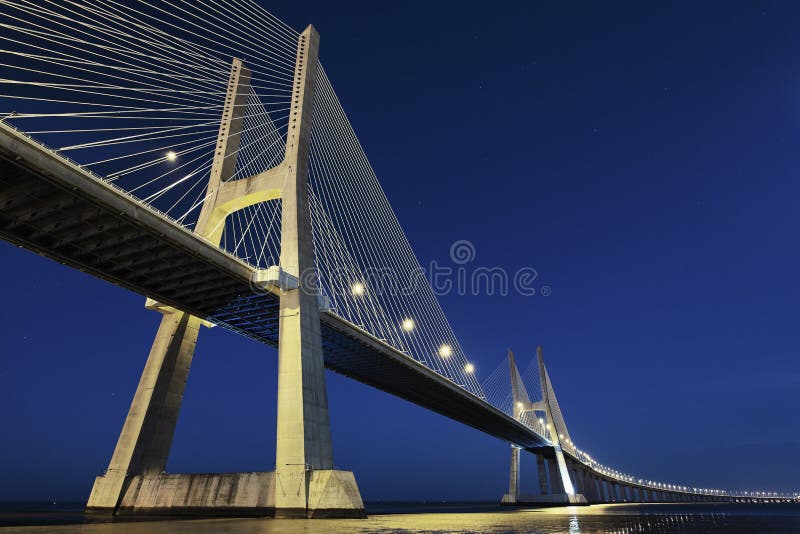Long bridge stock image. Image of bridge, landmark, europe - 21526843