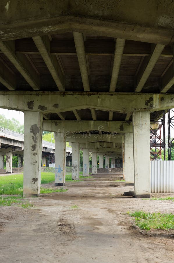 Long bridge stock image. Image of damaged, bridge, build - 40784013