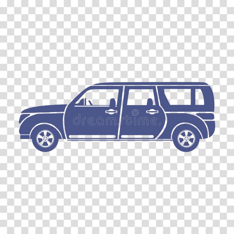 Long car icon vector stock vector. Illustration of icons - 87980502
