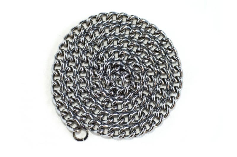 Long chain folded ring stock image. Image of folded, symbol - 10941665