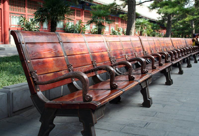 Long Chair stock image. Image of daylight, tree, city - 1552027