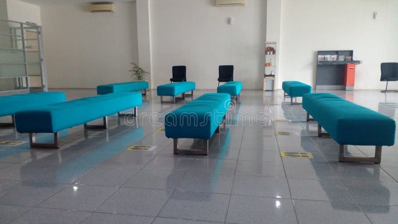 Long Chairs in a Row in the Office Stock Photo - Image of table, long ...