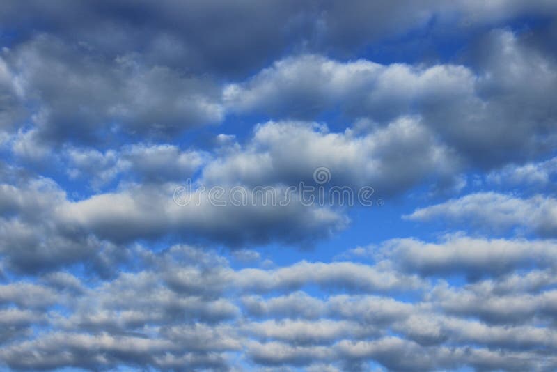 Long Clouds in the Sky. Russia. Stock Image - Image of cloud, unusual ...