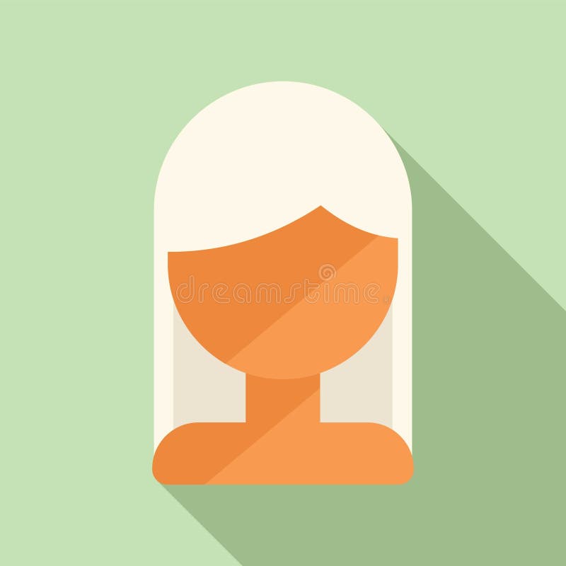 Long Coiffure Wig Icon Flat Vector. Face Fashion Stock Illustration ... Long Coiffure Wig Icon Flat Vector. Face Fashion Stock Illustration ...