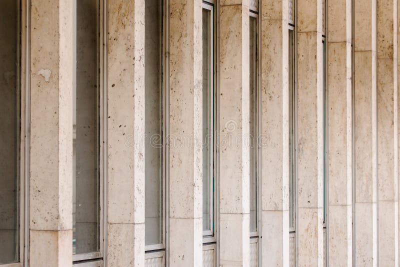 Long columns stock photo. Image of building, beige, texture - 49760408