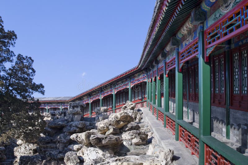 Long corridor stock photo. Image of architecture, palace - 22032800