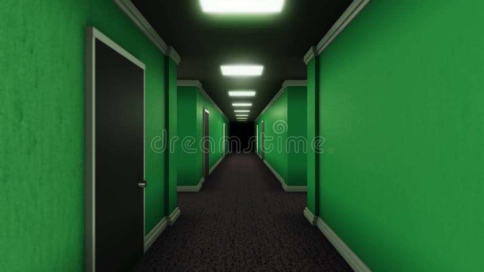 Scary Corridor Doors Stock Illustrations – 44 Scary Corridor Doors ...