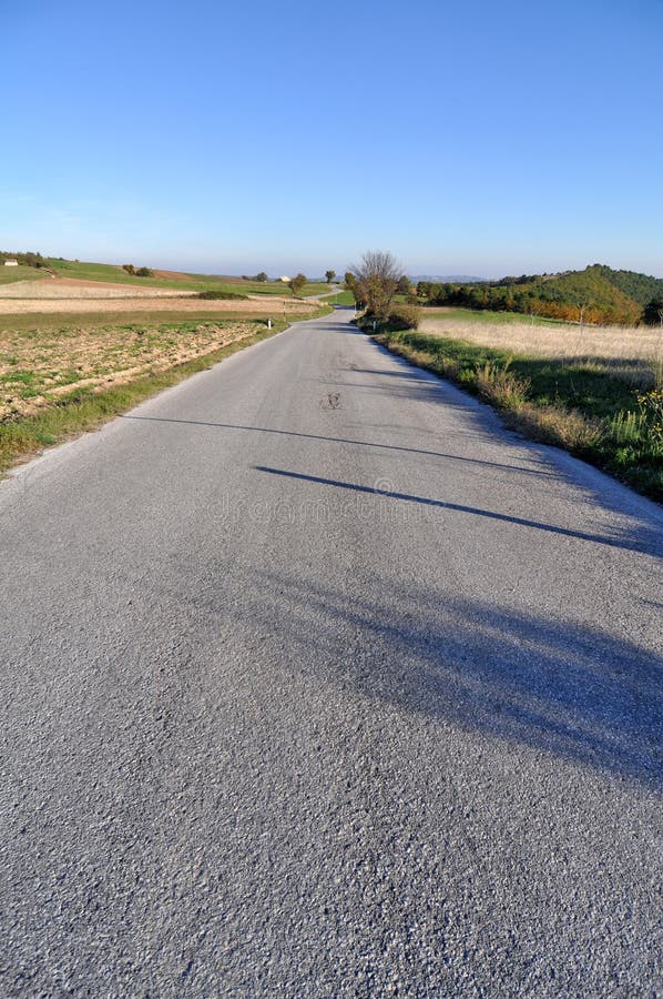 Long country road stock photo. Image of curvy, curve - 16739074