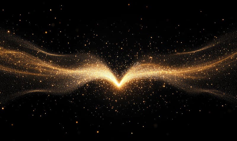 Long Curvy Line Gold Sparks Stock Photos - Free & Royalty-Free Stock ...