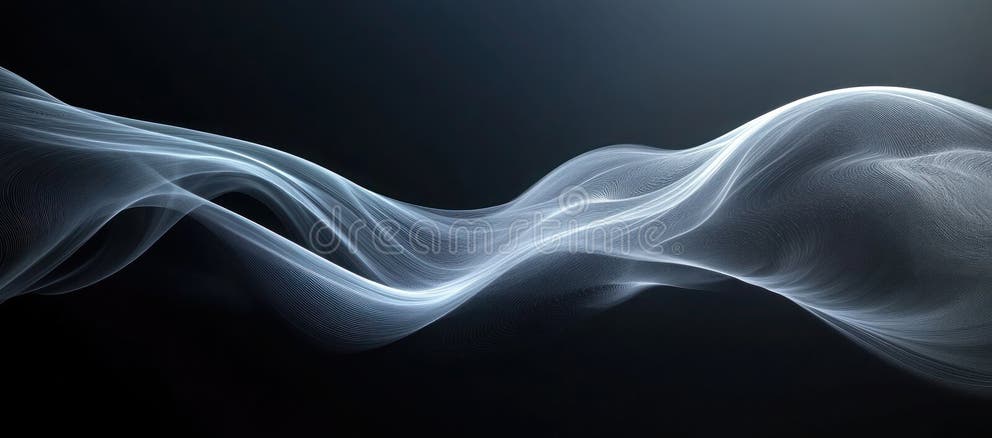 A Long, Curvy Line of White Dots Stock Illustration - Illustration of ...