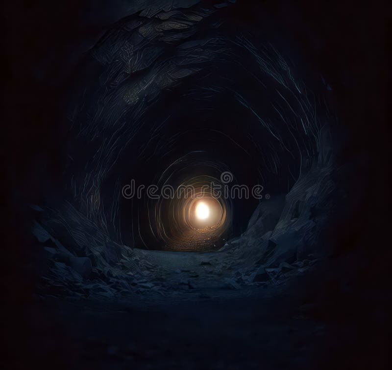 Light at the End of the Tunnel Stock Photo - Image of dark, collect ...