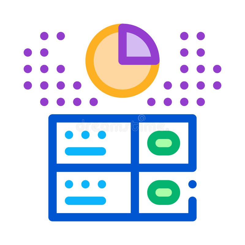 Long Data Storage Icon Vector Outline Illustration Stock Vector ...