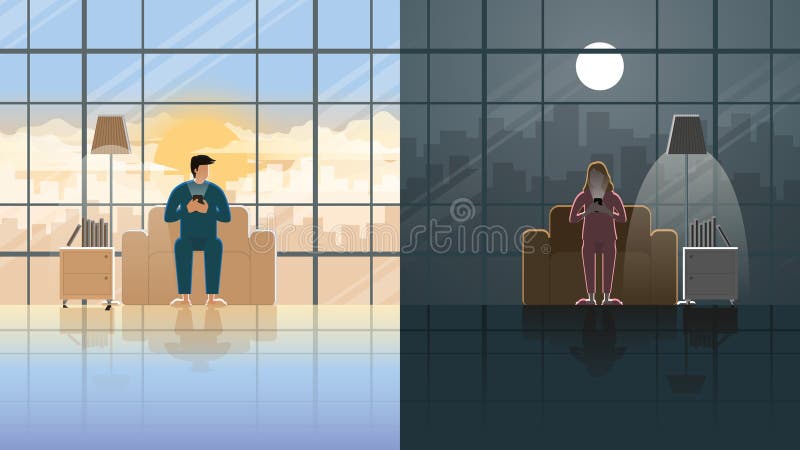 Long Distance Relation of Men and Women Live in Different Time Zone ...