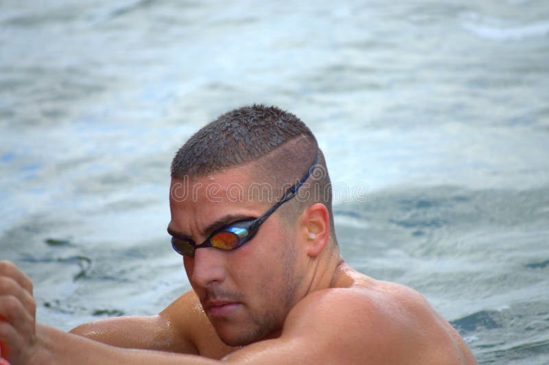 Long distance swimmer editorial stock photo. Image of water - 57504743