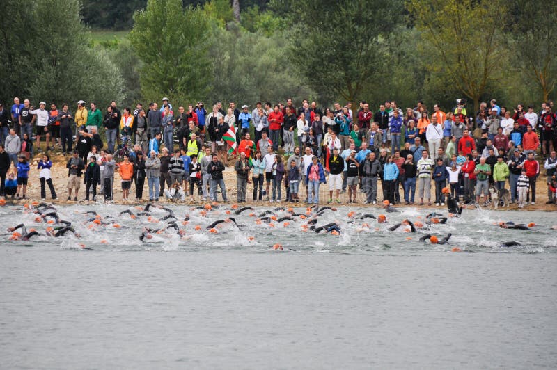 Long Distance Triathlon World Championships 2012 Editorial Photography ...