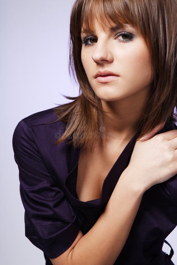 Long dress. stock image. Image of clothing, dress, posing - 9720695