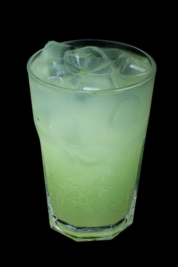 Long Drink Mojito Cocktail Based on Light Rum and Mint Leaves with Ice ...