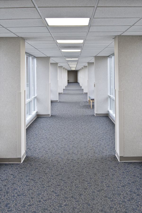 Long empty hall stock image. Image of healthcare, open - 26067283