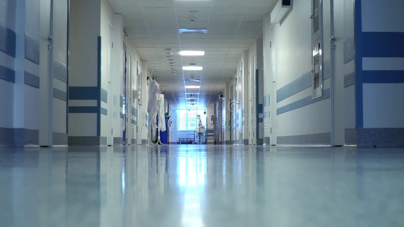 Empty Hallway in a Secret Underground Soviet-era Nuclear War Bunker ...