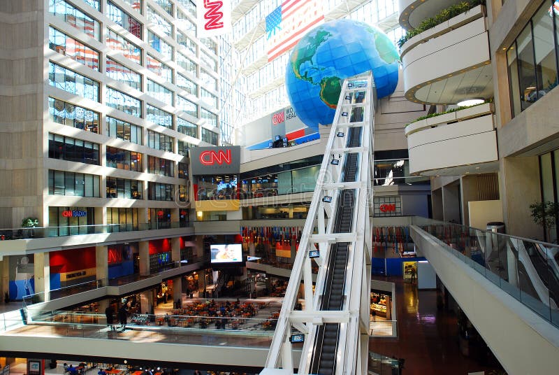 CNN Building, Atlanta editorial photo. Image of leading - 239659861