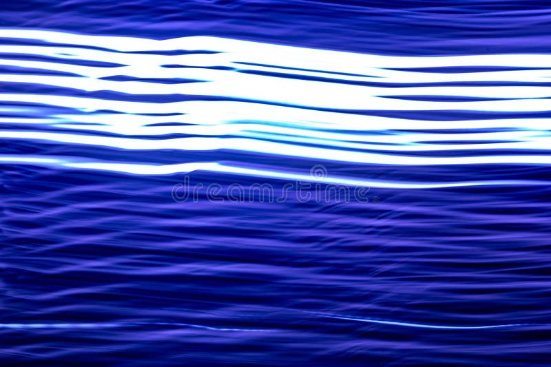 Long Exposure Abstract Art. Diffuse Lines of Light Fixtures Stock Image ...