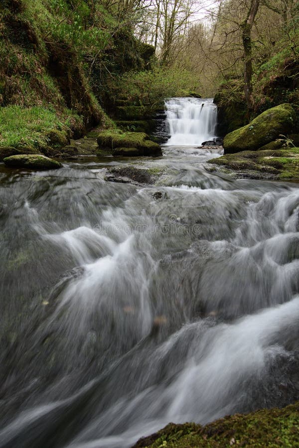 Watersmeet in Devon stock photo. Image of landscape - 149744312